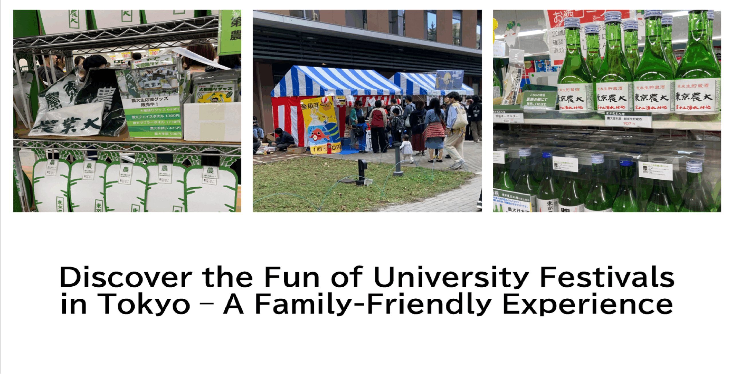Discover the Fun of University Festivals in Tokyo – A Family-Friendly ...